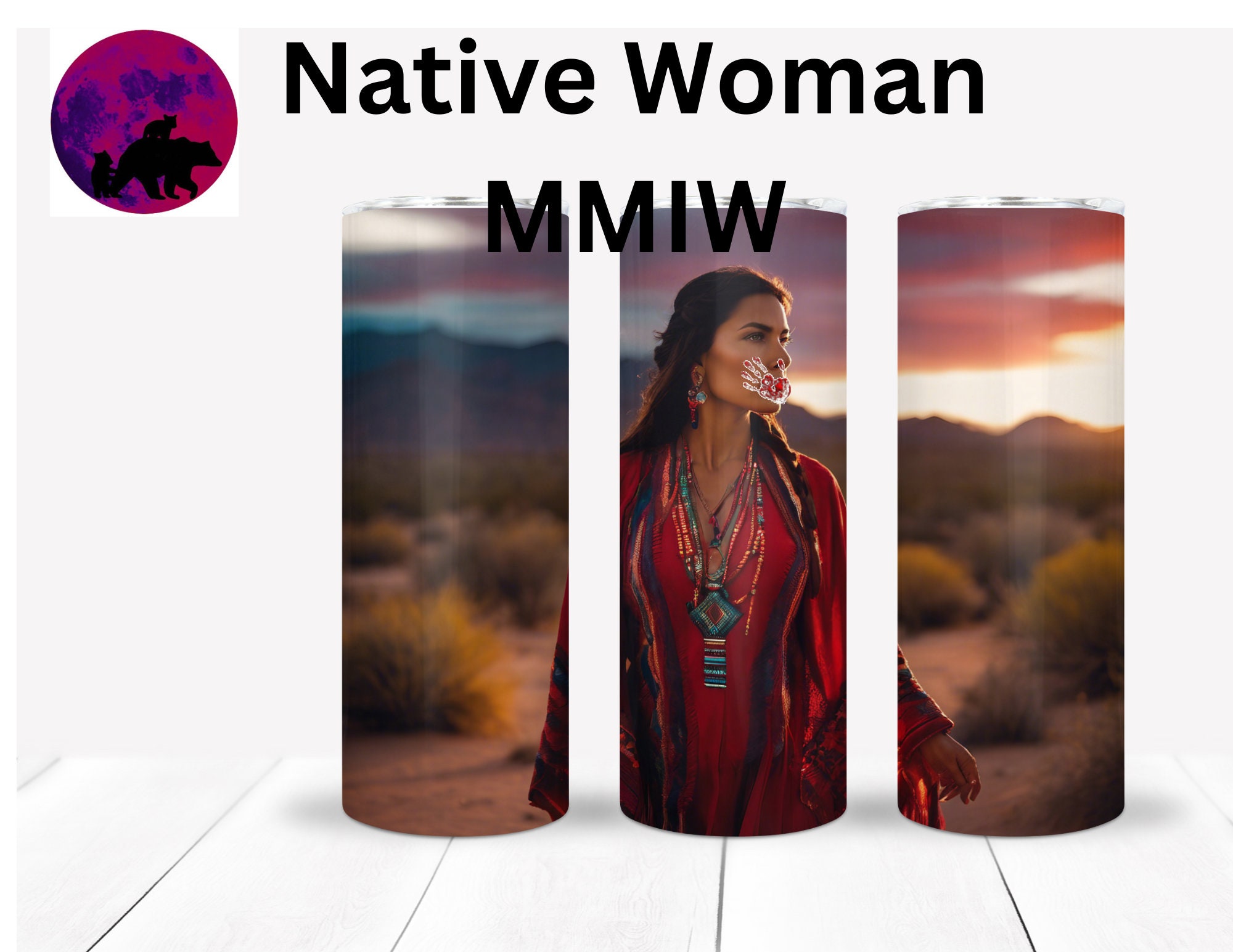 MMIW Tumbler PNG 20oz - Etsy