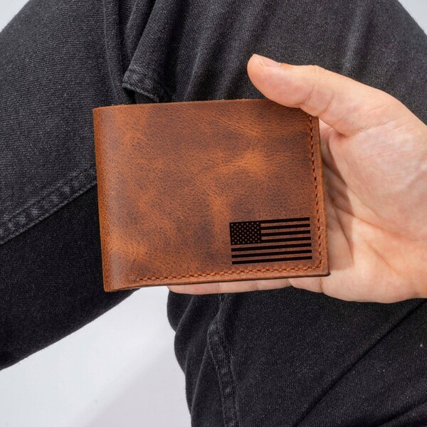 American Flag Wallet - Etsy