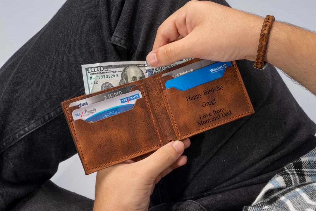 Personalized Graduation Wallet, Graduation Gifts for Him, Graduation ...