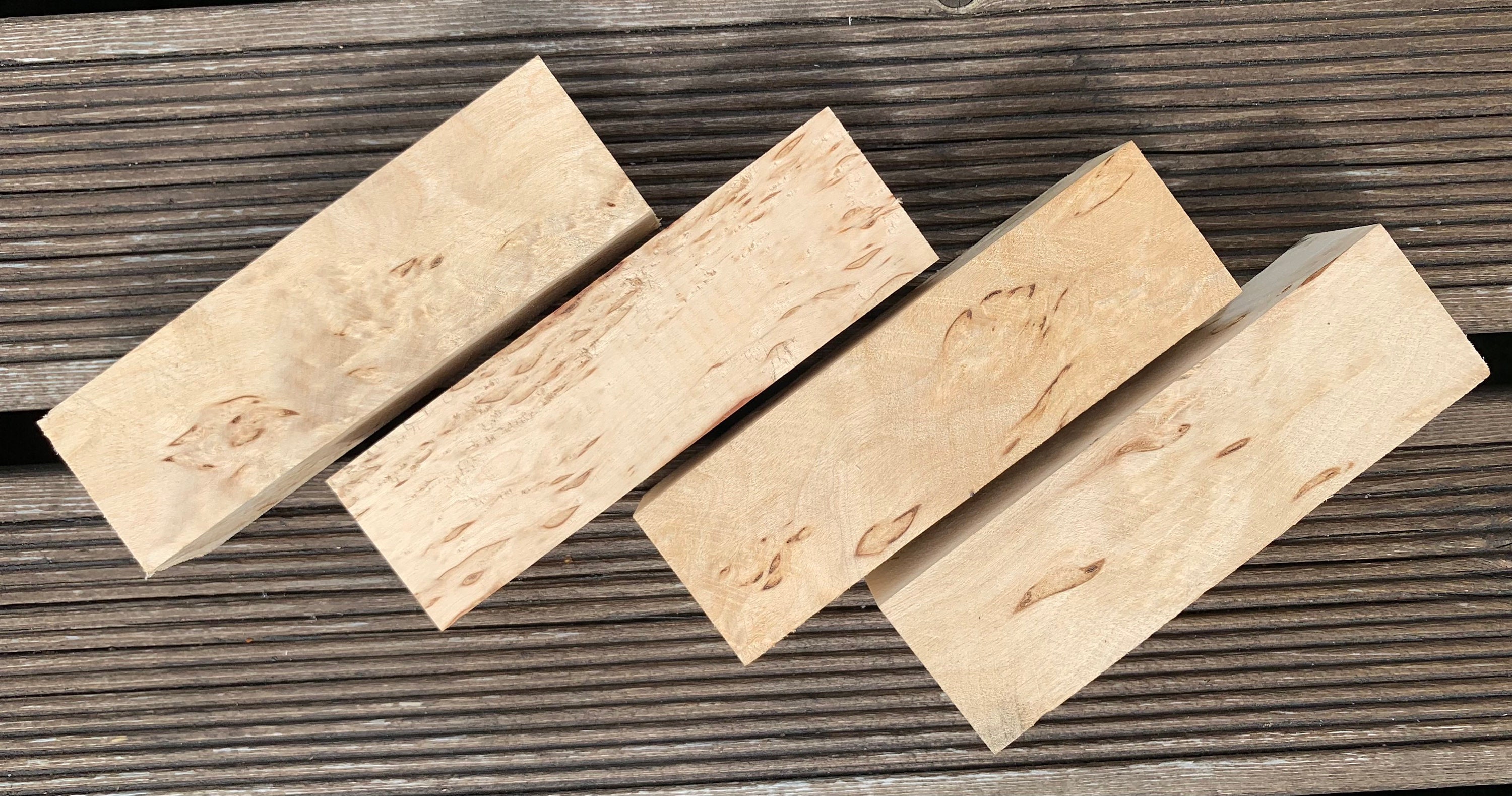 Stunning curly birch wood | Etsy