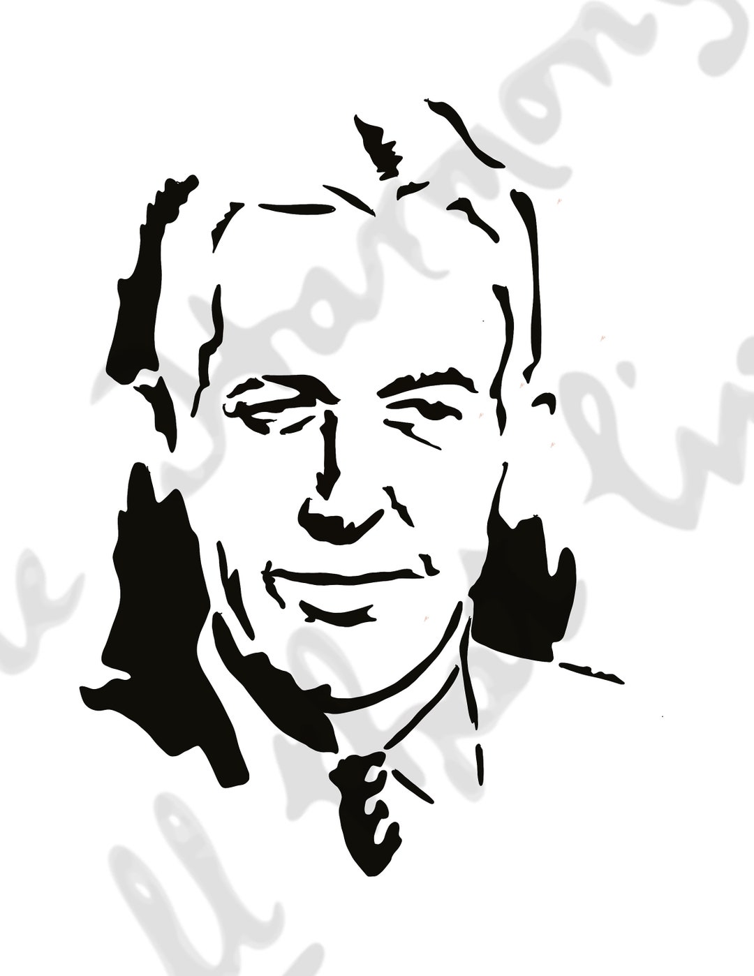 Bill Wilson Silhouette SVG 12 Step Sobriety Aa Alcoholics Anonymous ...