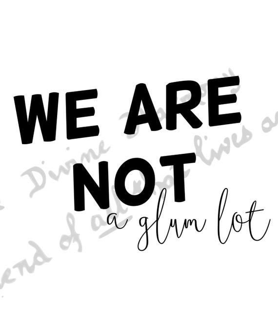 We Are Not a Glum Lot AA PNG 12 Step Sobriety Aa Alcoholics | Etsy