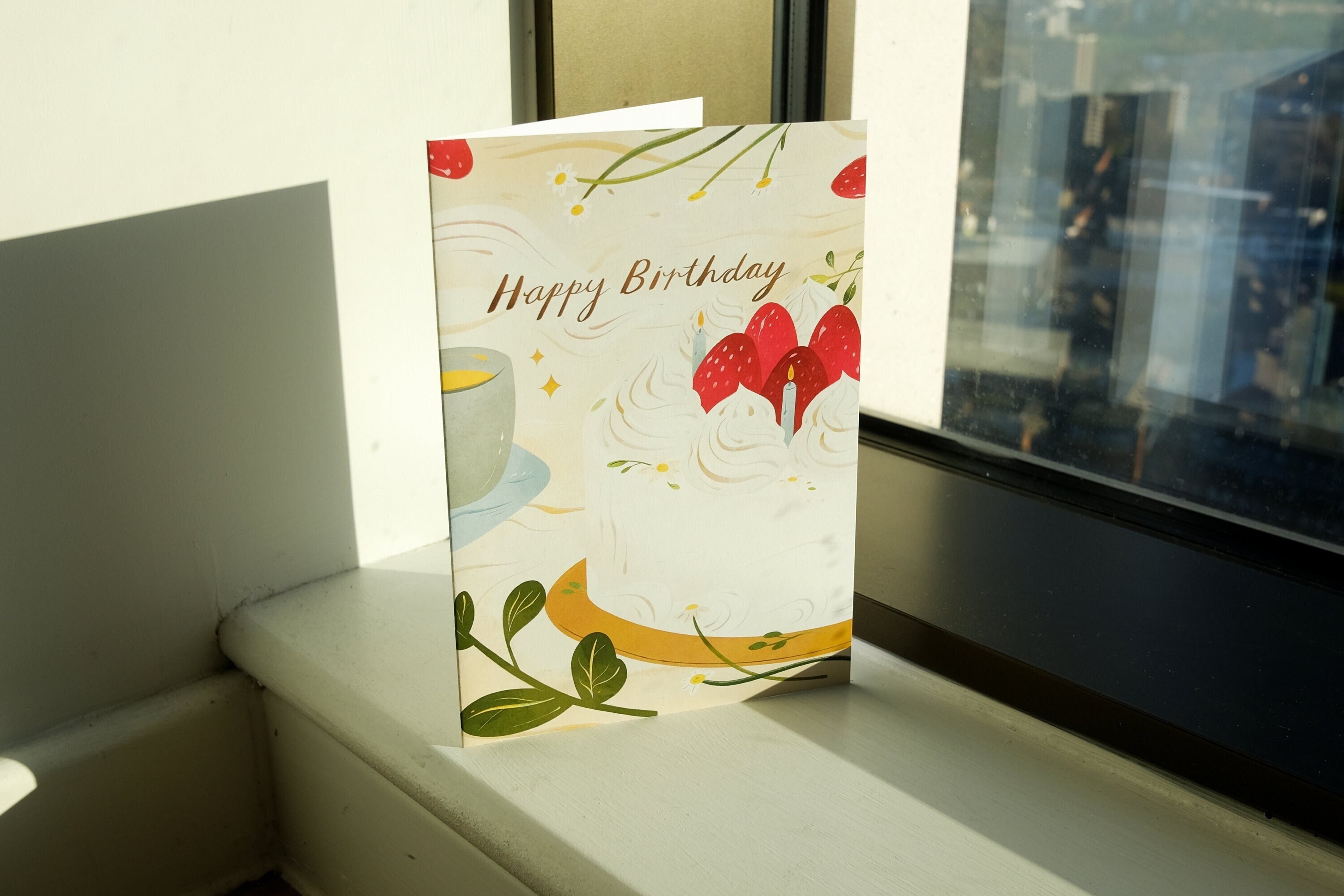 A5 Happy Birthday Greeting Card Birthday Card, Card for Family ...