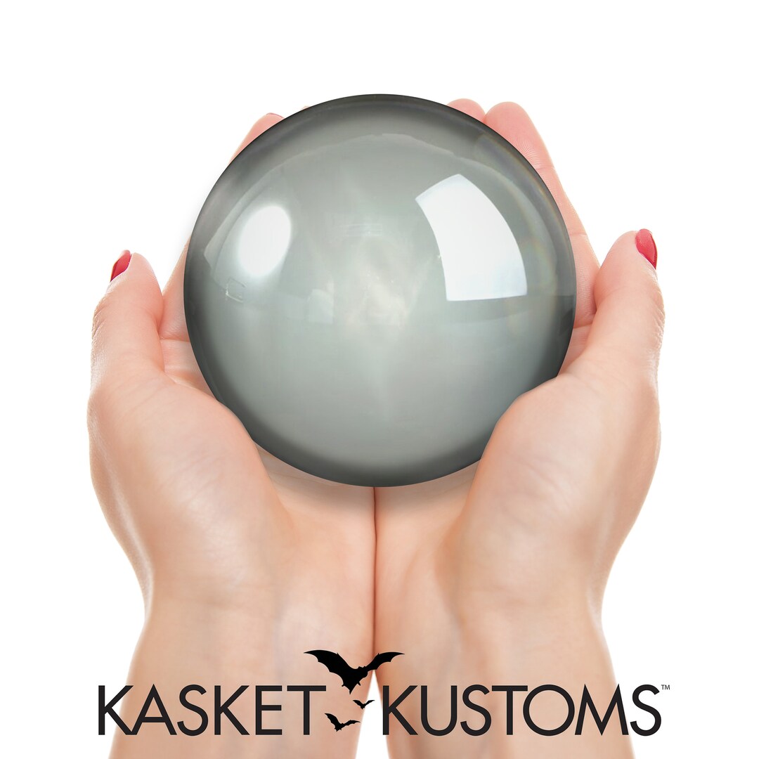 HUGE Angler Fish Glass Eye - Large Gray Taxidermy Animal Eyeball 80mm ...