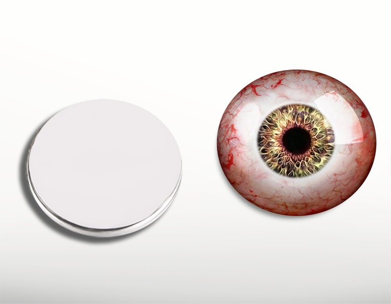 Extra Bloodshot Glass Eyes Realistic Doll Multicolor - Etsy