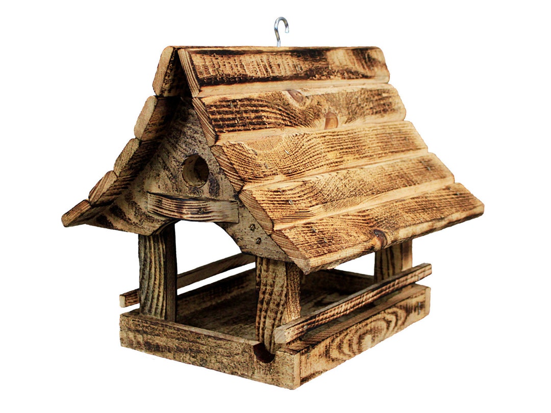 Bird Feeder Bird House - Feeding Station - Protection From Rain and ...