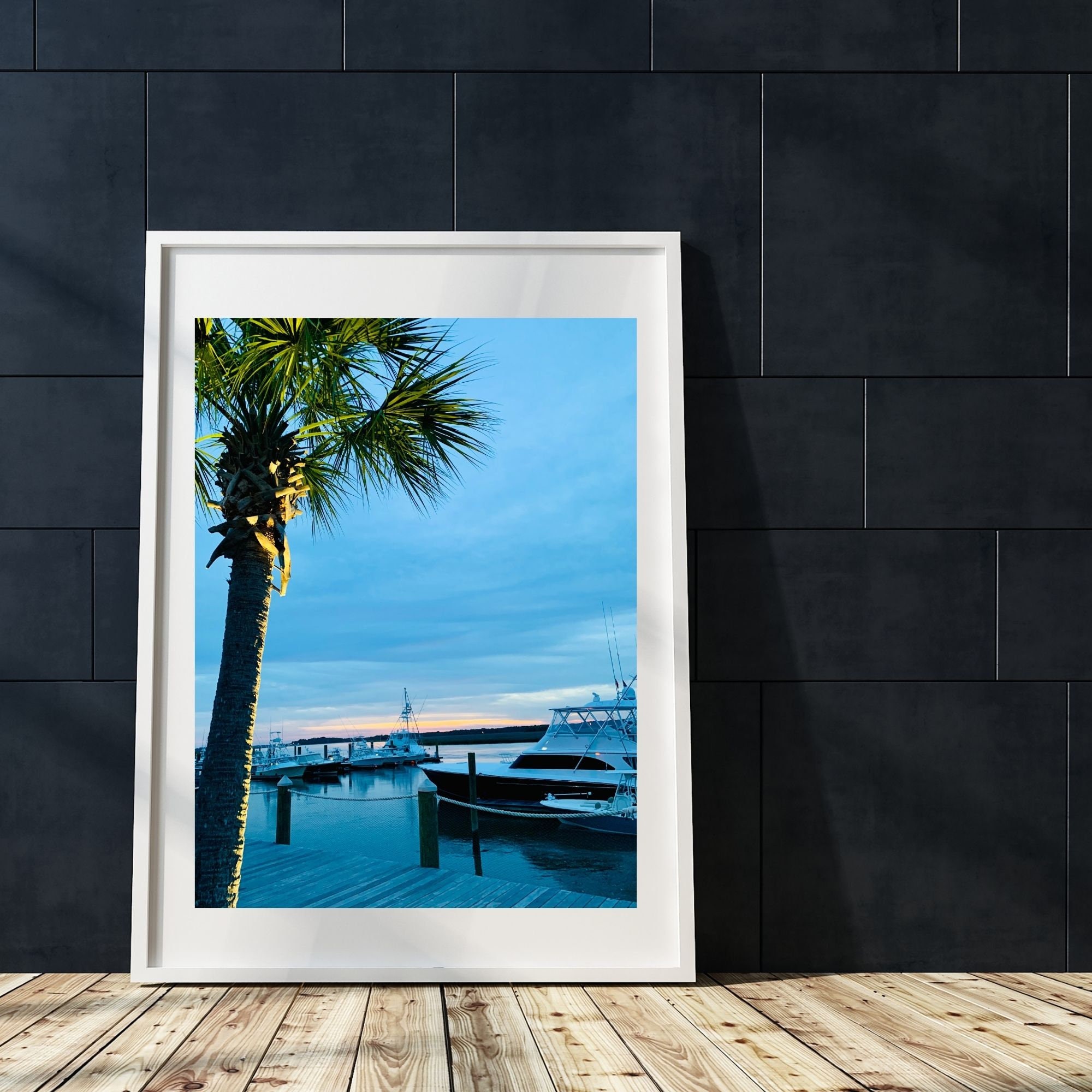 Seabrook Island Photography Print: Bohicket Marina Wall Art (digital ...
