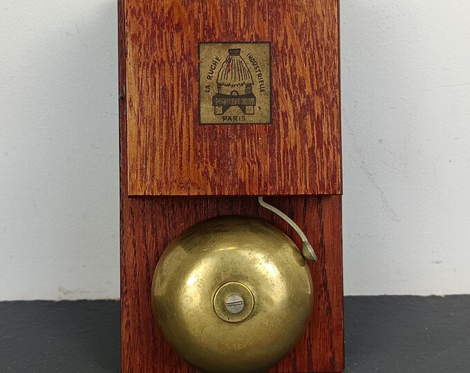 Antique Wall Bell, Carillon, Vintage Bell, Antique Bell, Alarm - Etsy