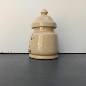 Old Mustard Pot, Vintage, Vinegar, Shabby Chic Oil, Folk Art, Kitchen ...