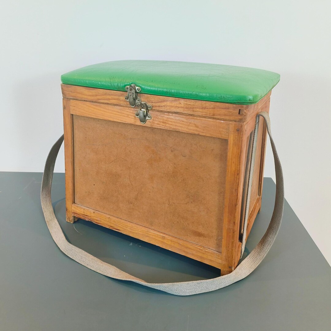 Fisherman's Stool With Compartments and Vintage Bohemian and Country ...