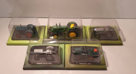 Lot Tractors Collection Hachette Series. Vintage Tractors | Etsy