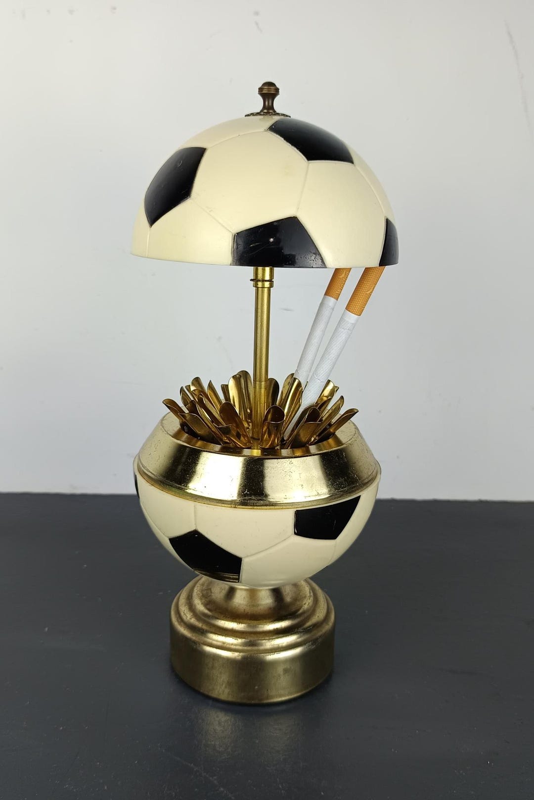 Antique Cigarette Dispenser, Vintage Deco Item, Smokers, Cigarettes ...