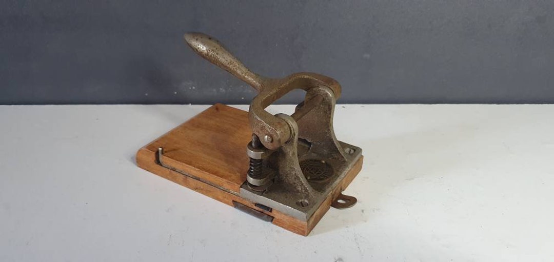 Old Iron Puncher, Vintage Puncher, France Puncher, Old Paper Hole ...