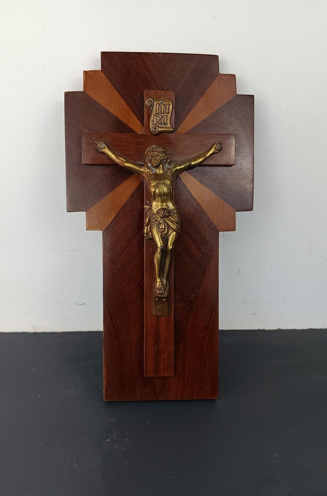 Antique Crucifix, the Body of Christ, Religious Icon, Brass Bronze ...