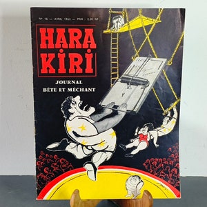 HARA-KIRI Number 16 April 1962, Professor Choron, Rare Collection Book ...