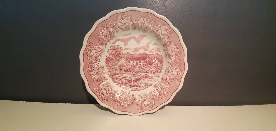 Plato hondo N.FONTEBASSO 1760, loza italiana - Etsy España