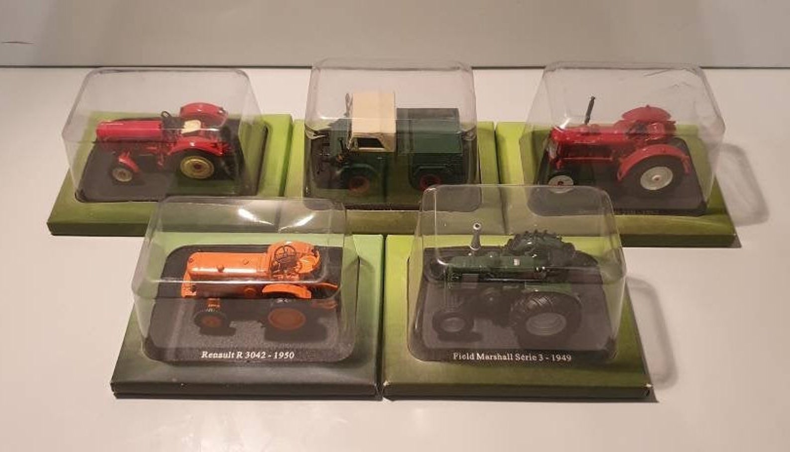 Lot Tractors collection Hachette series. Vintage tractors | Etsy