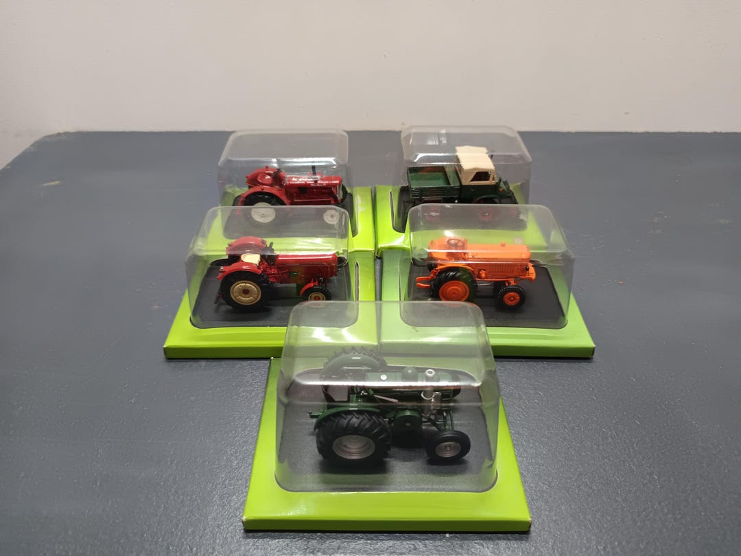 Lot Tractors Collection Hachette Series. Vintage Tractors, Oldtimer ...