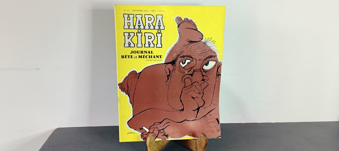 HARA-KIRI Number 11 September 1961, Professor Choron, Rare Collection ...