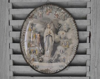 Virgin Mary Diorama - Etsy