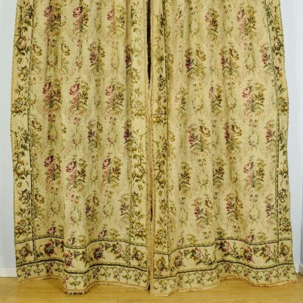 Antique Long Curtains - Etsy