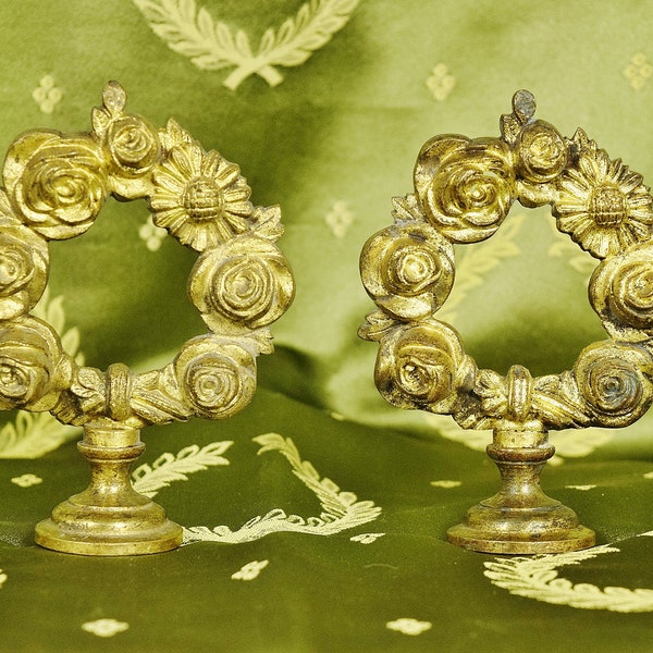 Rose Curtain Rod - Etsy