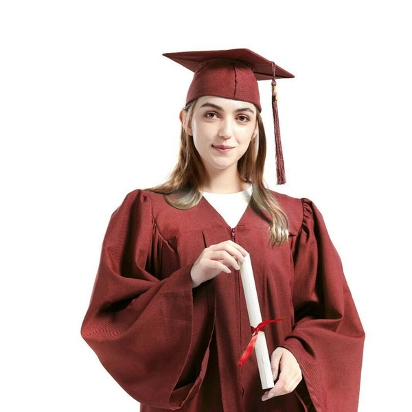Maroon Cap Graduation - Etsy
