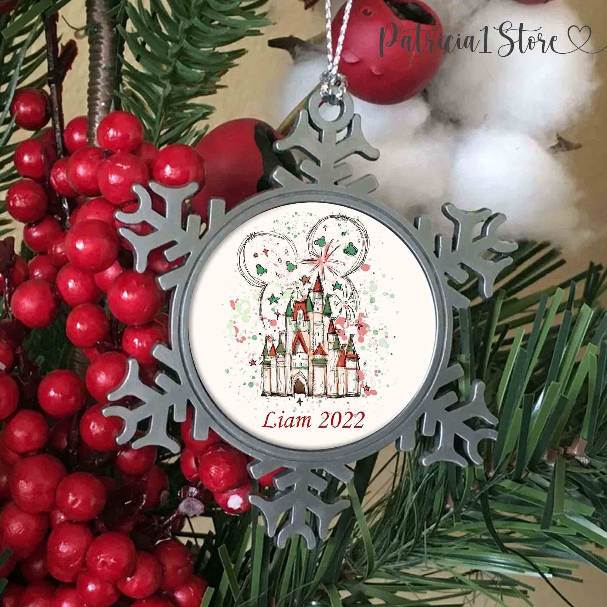 Disney Snowflake Ornament, Custom Name Ornament, Mickey sold by ChaZhan ...