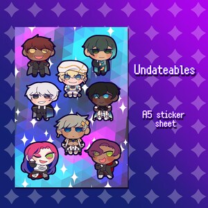 Obey Me! Sticker Sheets - Etsy