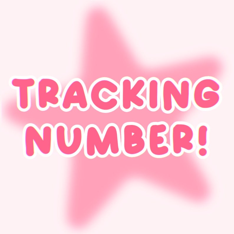 Tracking Number - Etsy