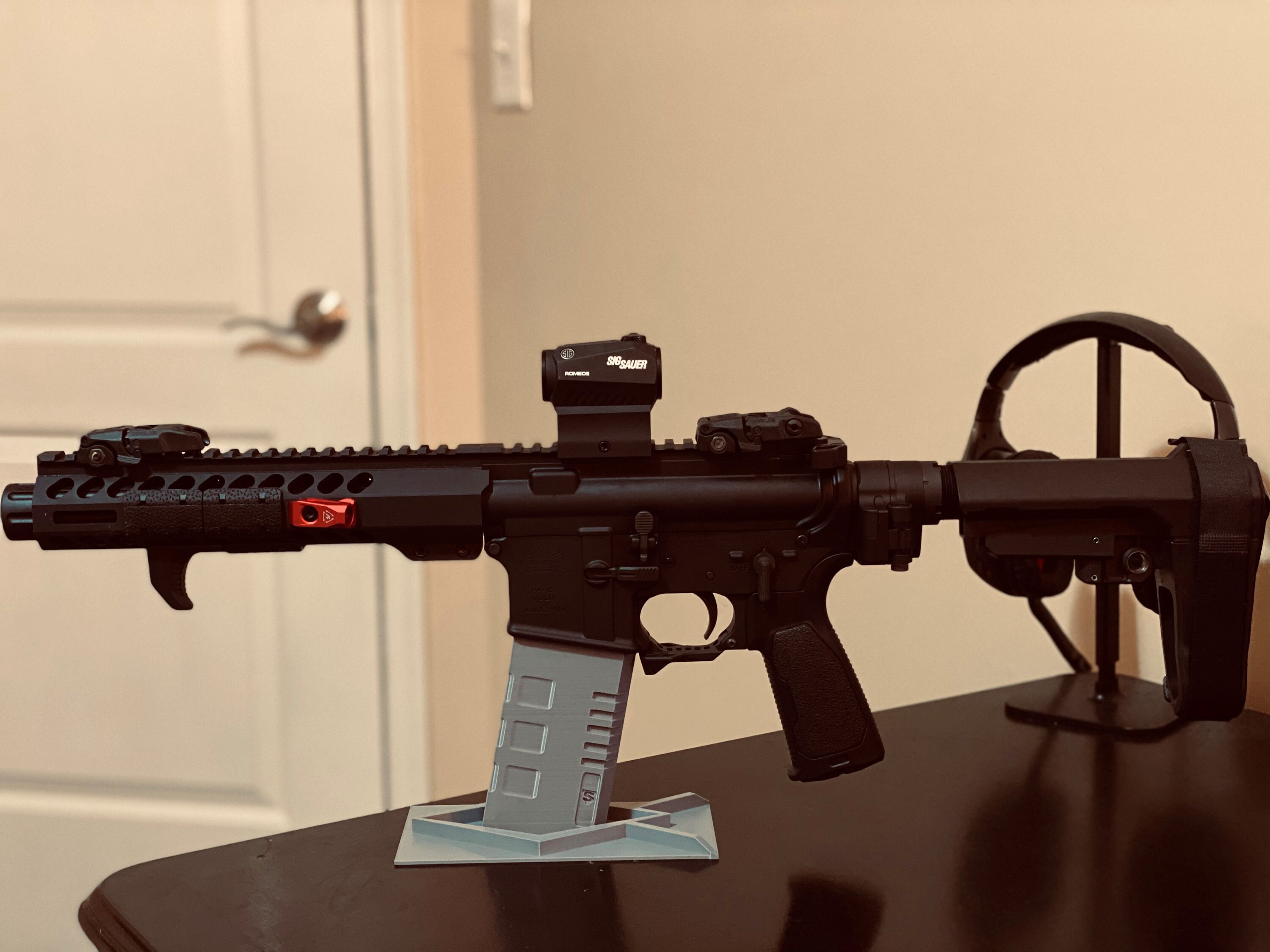 AR-15 Rifle | Pistol Mag Style Stand | Straight or Angled - Etsy