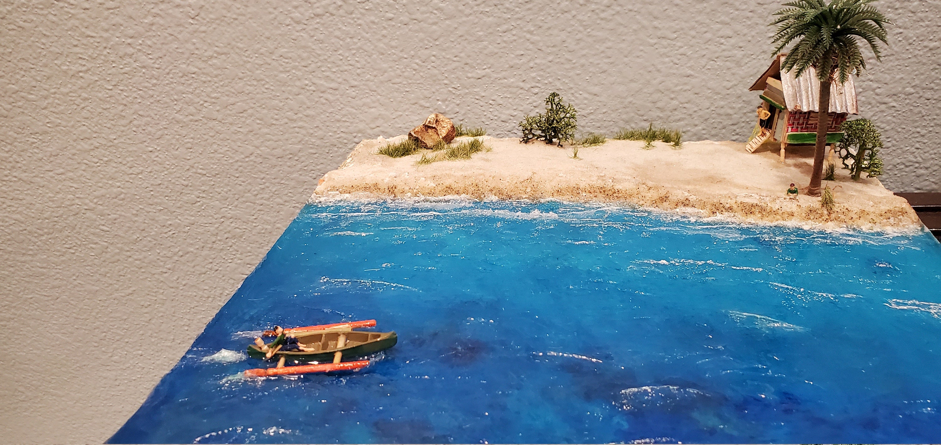 Philippine Beach diorama | Etsy