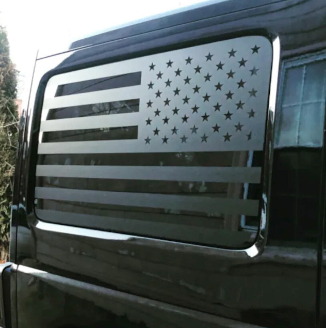 American Flag Side Window Decals for Any Vehicle Max 22x36" - Etsy