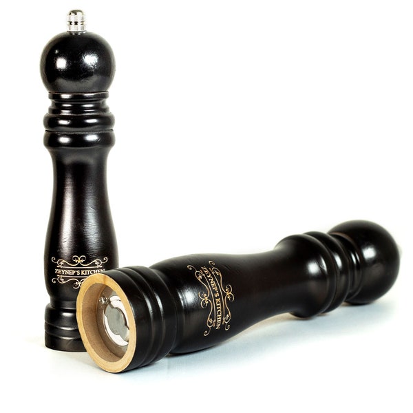 Wooden Pepper Mill - Etsy