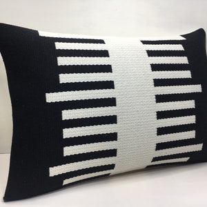 Striped Kilim Pillow Cover (16x24): Handwoven Turkish Throw Pillow - Etsy