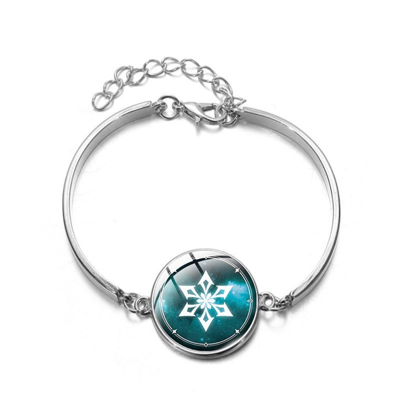 Genshin Impact Vision Bracelet Stainless Steel Glow in Dark | Genshin ...