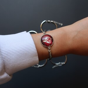 Genshin Impact Vision Bracelet Stainless Steel Glow in Dark | Genshin ...