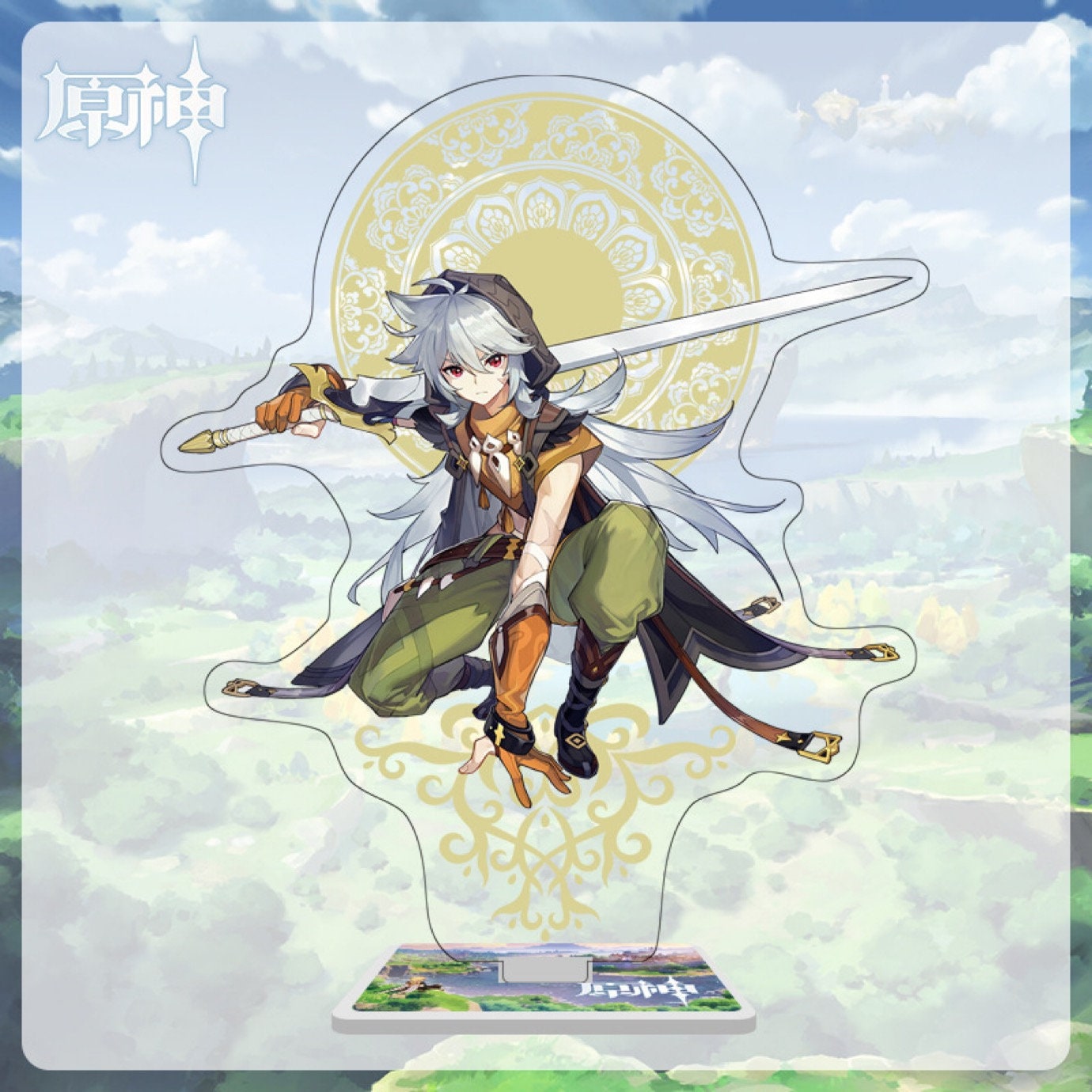 Genshin Impact Acrylic Standee Xiao Zhongli Razor Ganyu Childe | Etsy