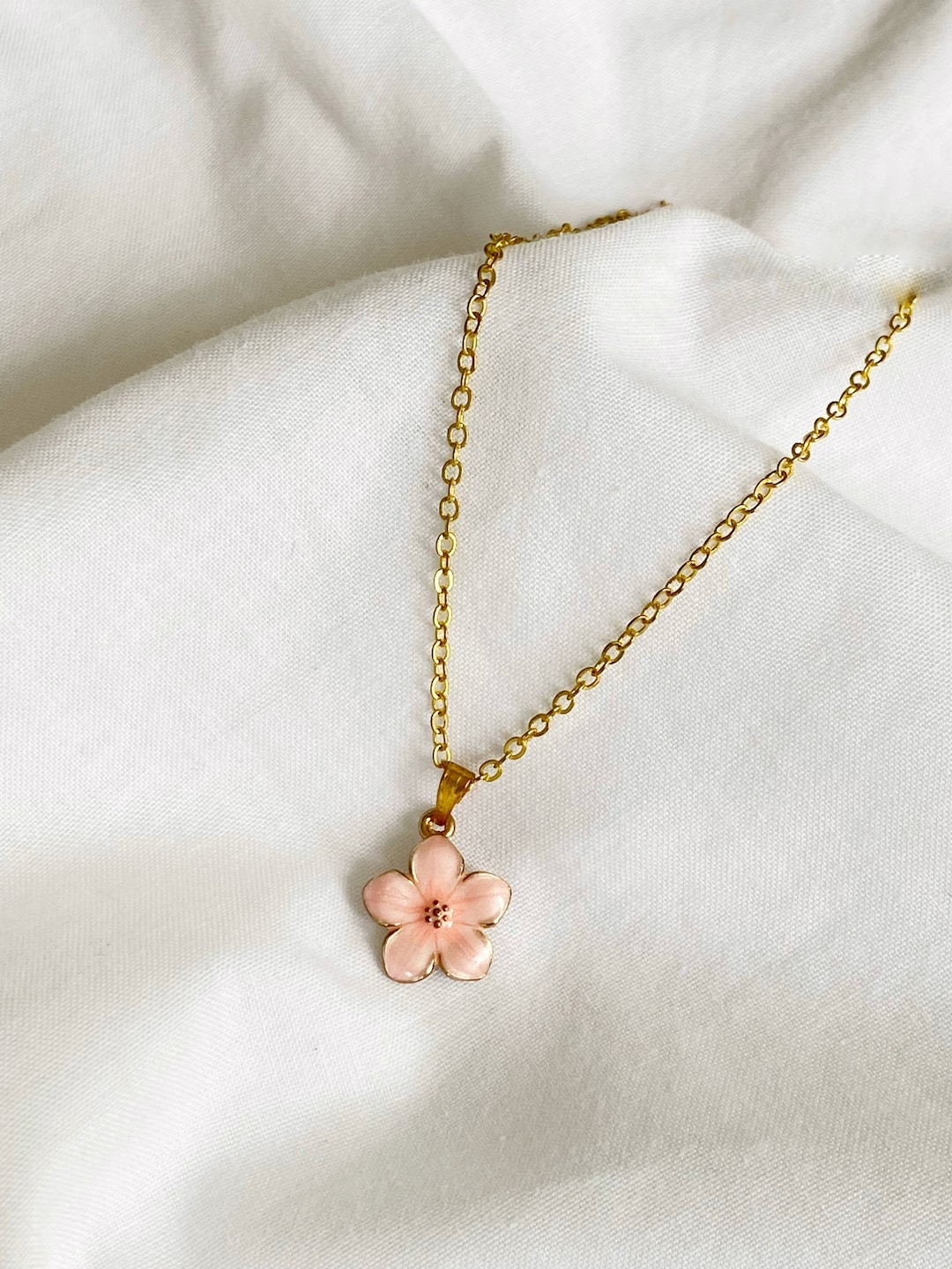 Collar de flores rosas, collar de flores, collar floral, regalos para ...