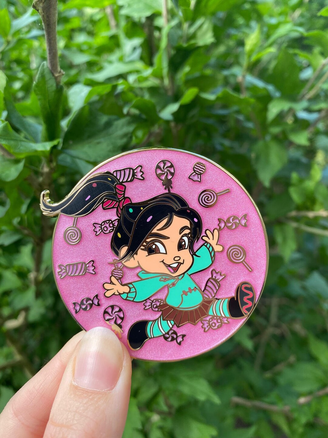 Vanellope Wreck It Ralph Limited Edition 50 - Enamel Pin - Label Pin ...