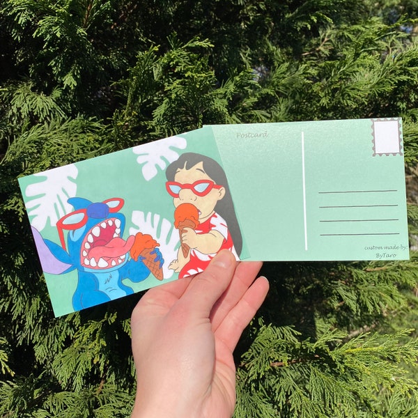 Stitch With Ice Cream Png - Etsy