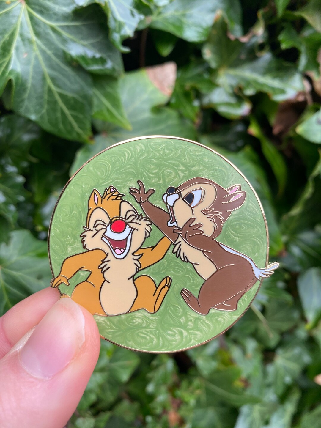 Chip and Dale Limited Edition 50 Enamel Pin Label Pin Disney Inspired ...