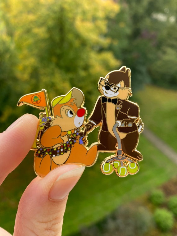 Chip and Dale Dressed as Carl Fredricksen and Russel Limited - Etsy