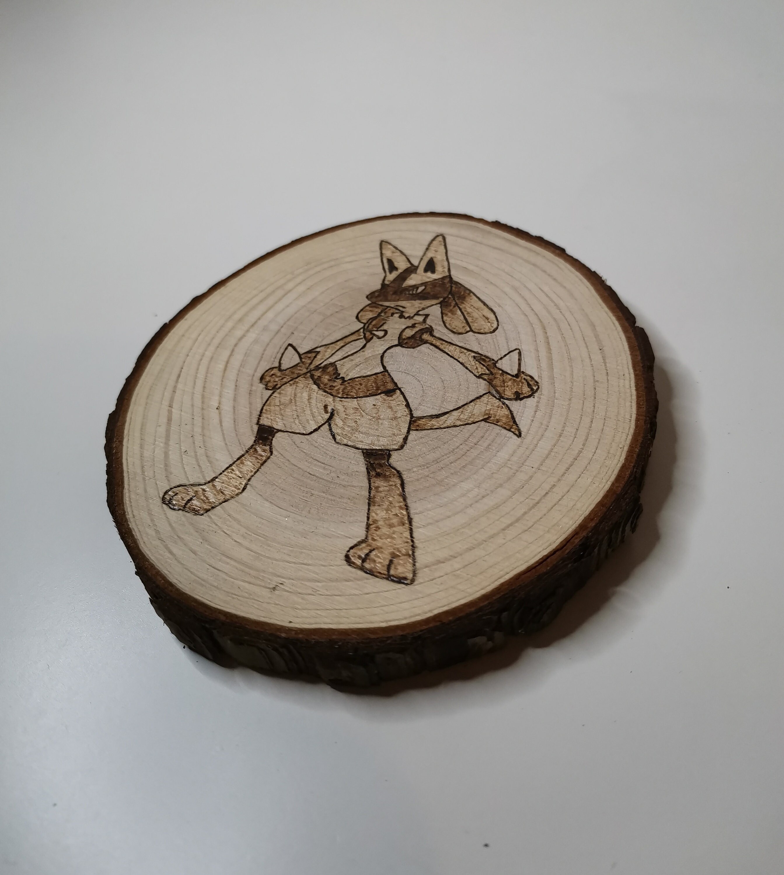 Custom Pokemon Pyrography Coaster Plaque Art Gift Pokemon Pokémon ...