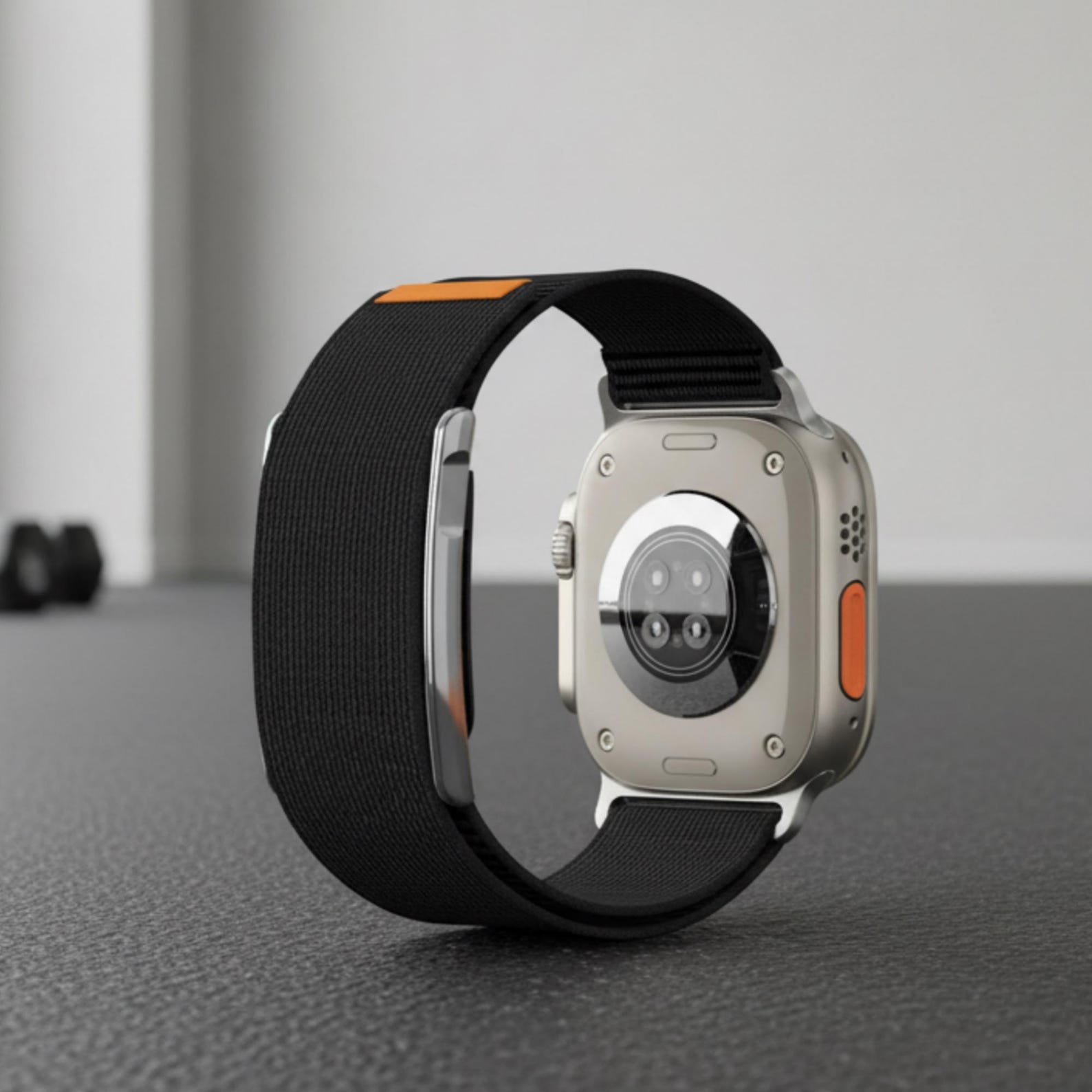 Hybrid Nylon Strap for WHOOP 5.0 + Apple Watch – Adjustable Metal ...