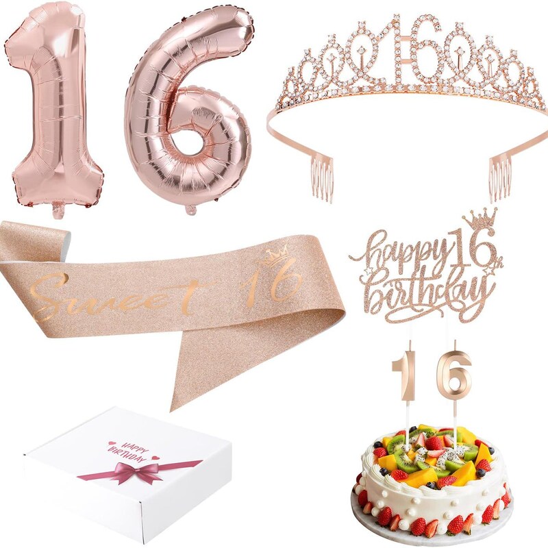 Sweet 16 Crown - Etsy