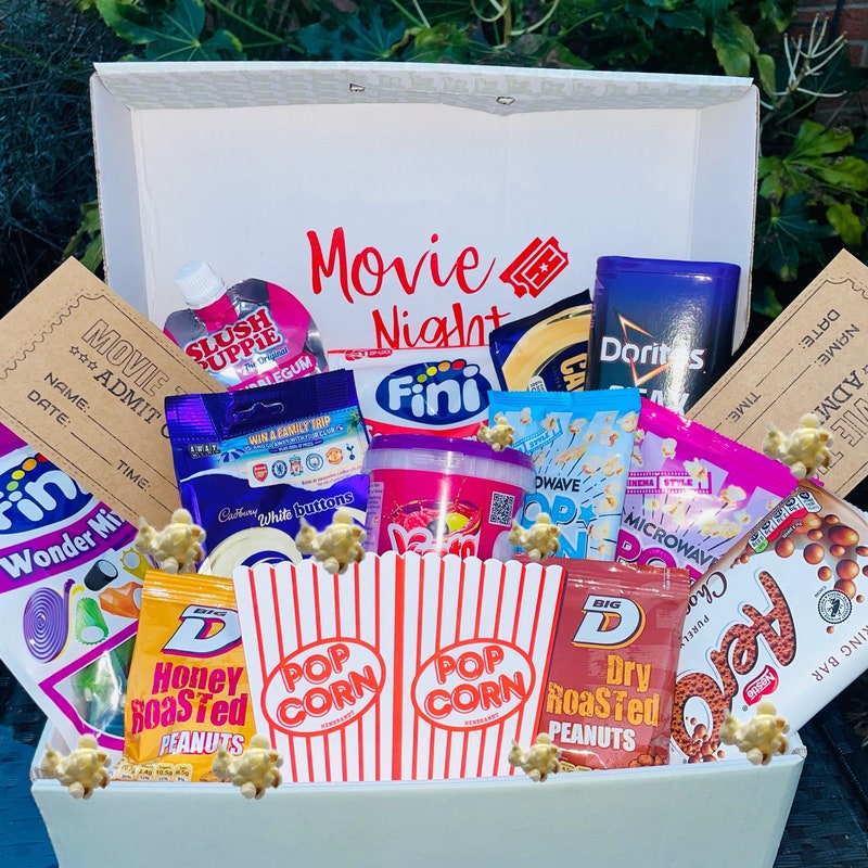 Movie Night Hamper - Etsy UK