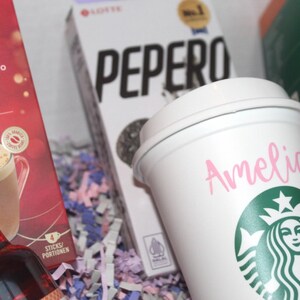 PERSONALISED STARBUCKS COFFEE Hamper, Kit, Gift Basket, Birthday ...