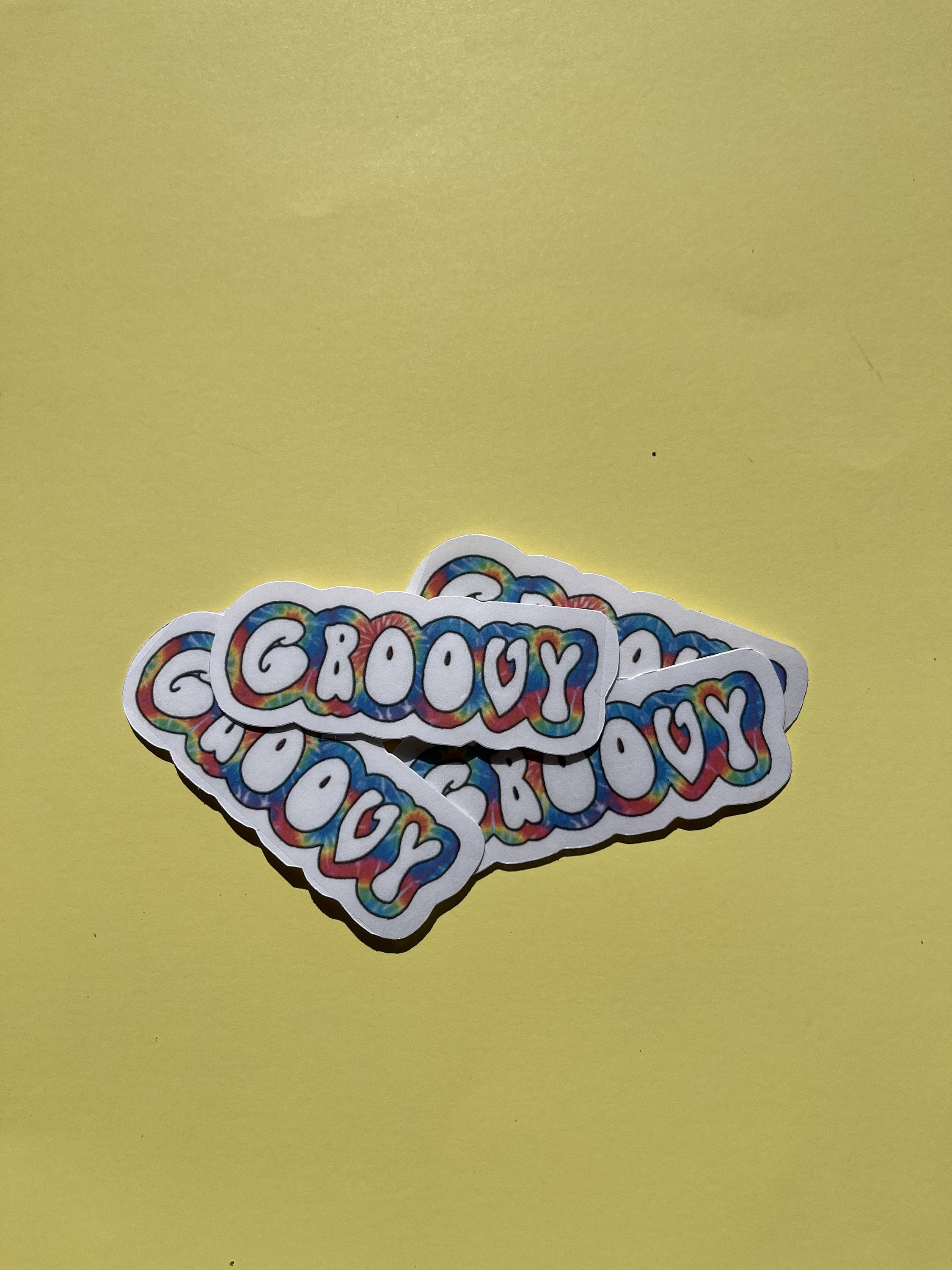Groovy sticker | Etsy