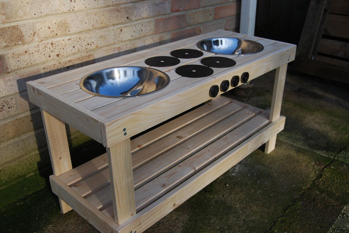 Mud Kitchen for Outdoor Play. With Cooker. Best Price on Etsy - Etsy UK
